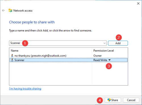 How to Setup HP Scan to Folder on Windows
