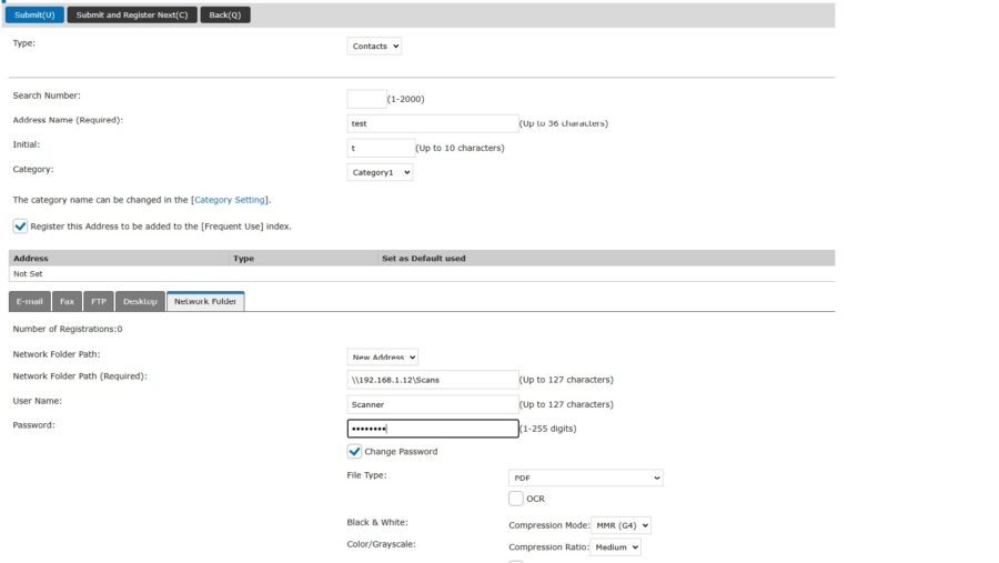 How to setup Sharp scan to folder on Windows | Novatech